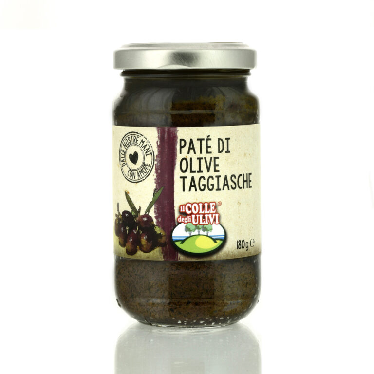 Taggiasca olive pate jar 180 Gr – Colle degli Ulivi
